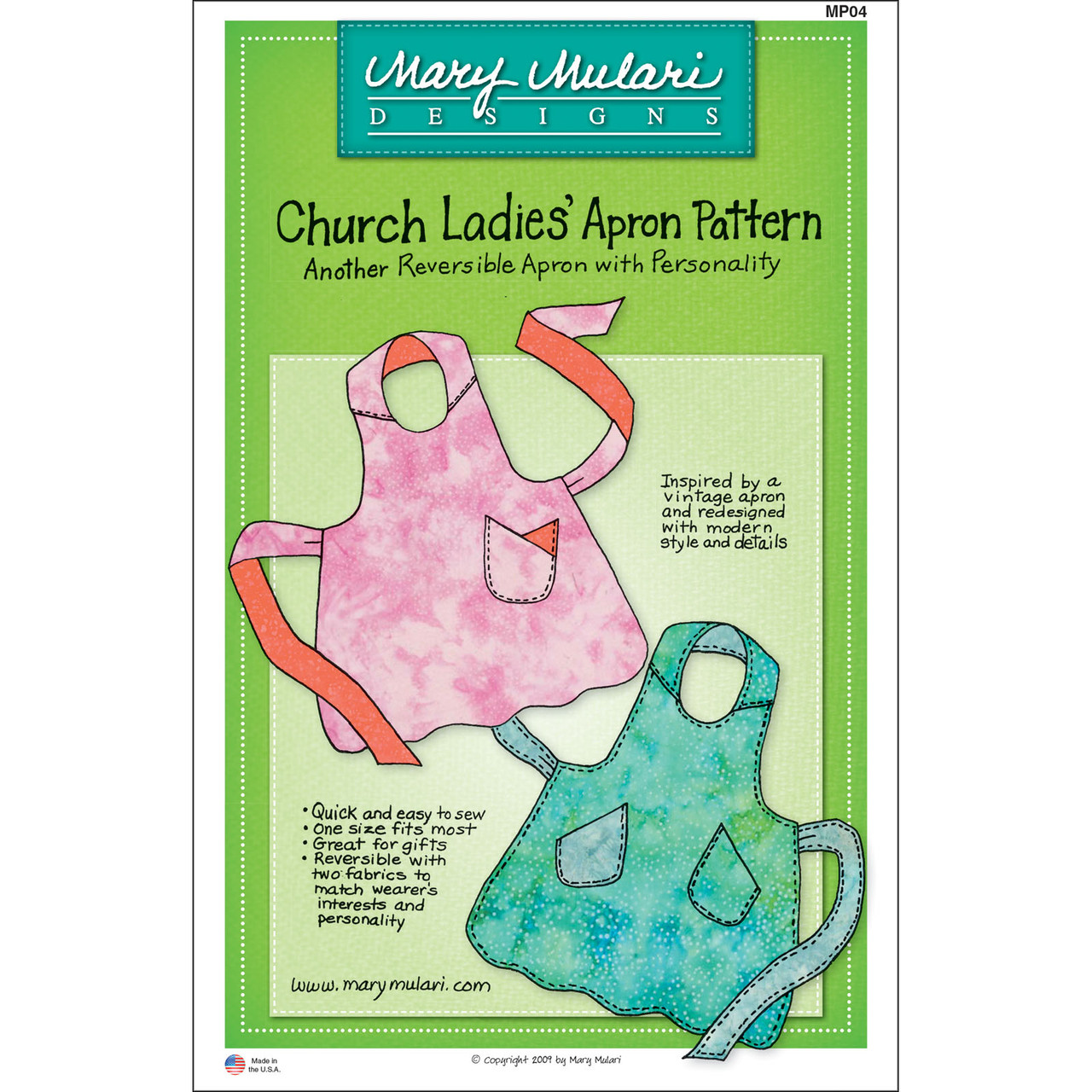 Church Ladies Apron | EE Schenck Company