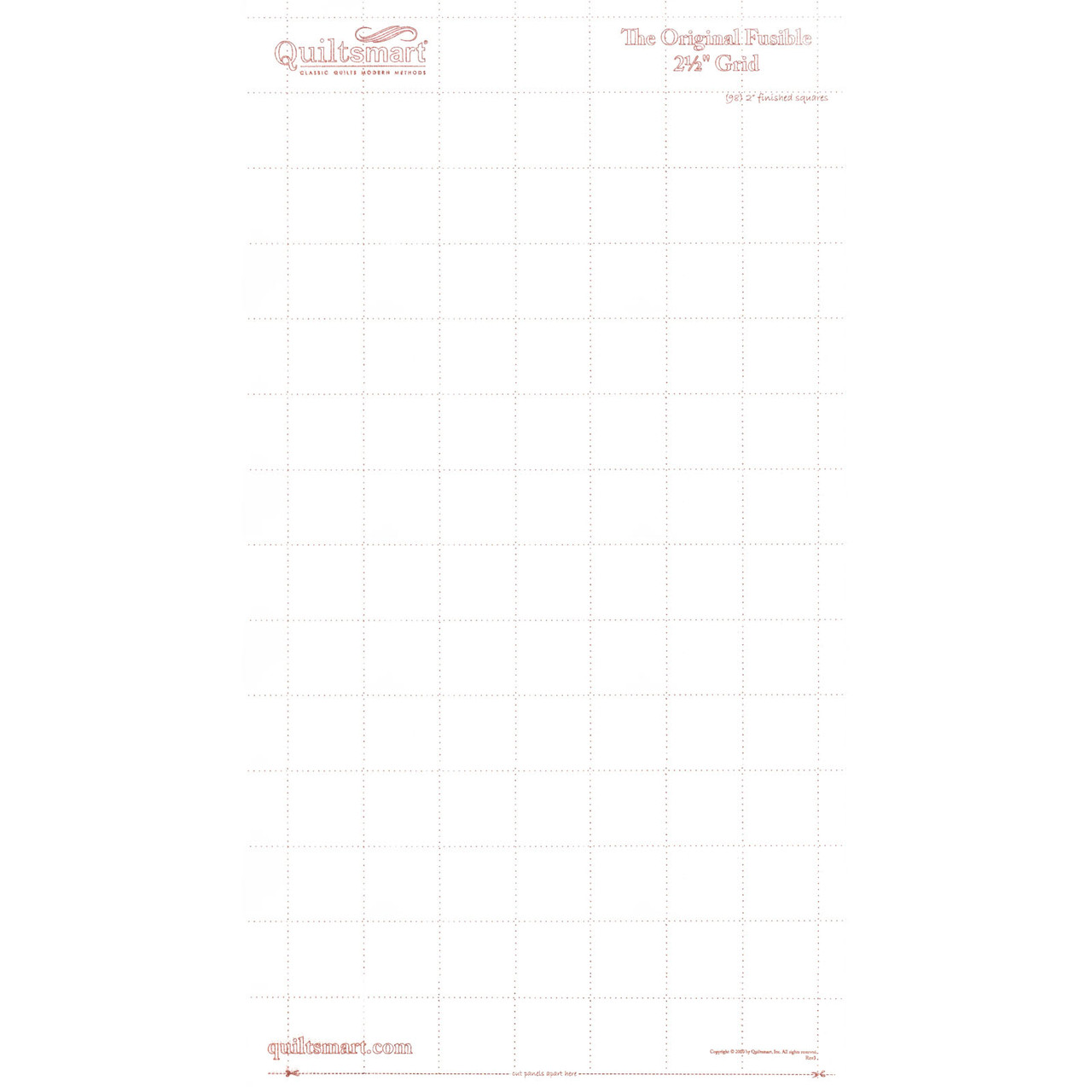 2.5" Square Grid Printed Interfacing | EE Schenck Company
