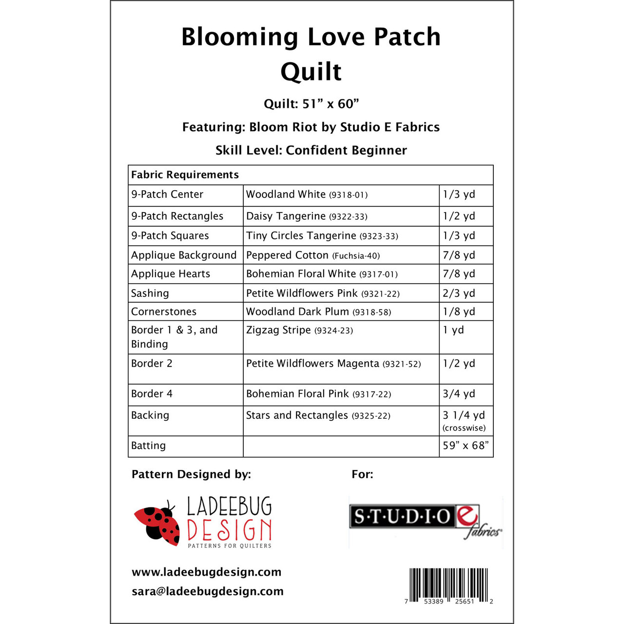 Blooming Love Patch | EE Schenck Company