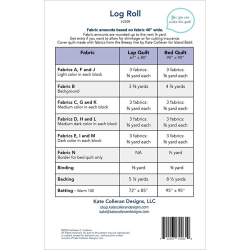 Log Roll | EE Schenck Company