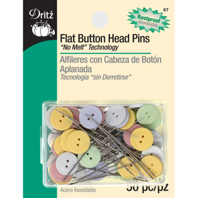 Flat Button Head Pins | EE Schenck Company