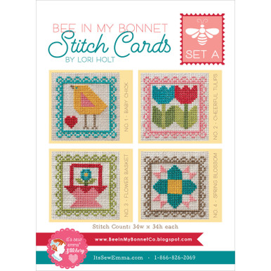 Bee In My Bonnet Stitch Cards | EE Schenck Company