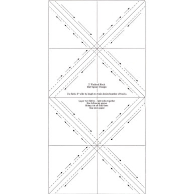 FOUNDATION PAPER ROLL HALF SQ 2" - EE Schenck Company