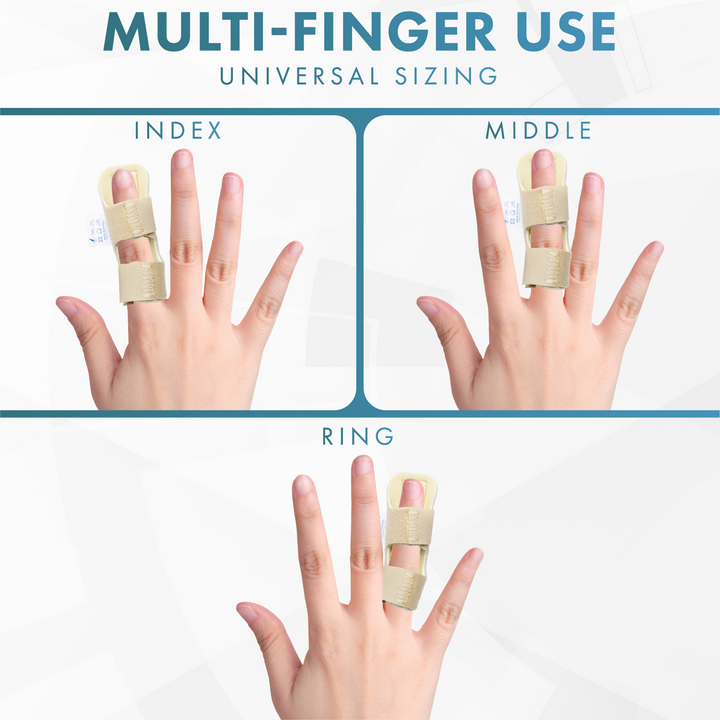 Neoprene Finger Support with Metal Splint - Actesso Medical Supports