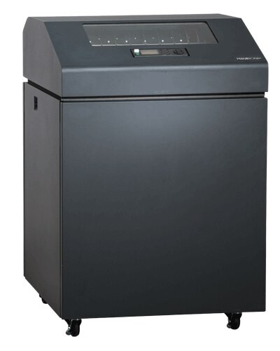Dual branded Printronix P8000 Plus Line Matrix Printer 1500 lpm Cabinet ...