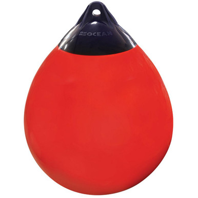 Ocean 68 x 90cm R5 Round Buoy Fender Red/Blue - Fender Outlet