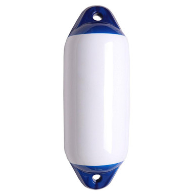 Majoni 30 x 90cm Star 5 Cylindrical Fender White/Blue - Fender Outlet