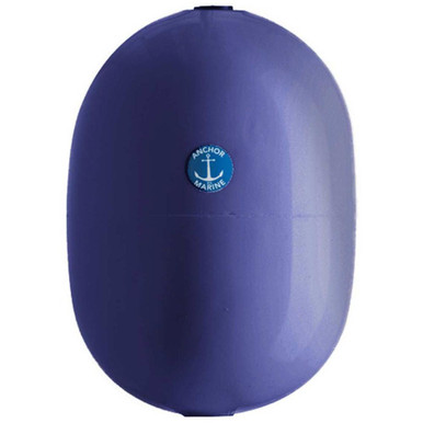 Anchor Marine 18 x 25cm Thru-Line Fender Navy - Fender Outlet