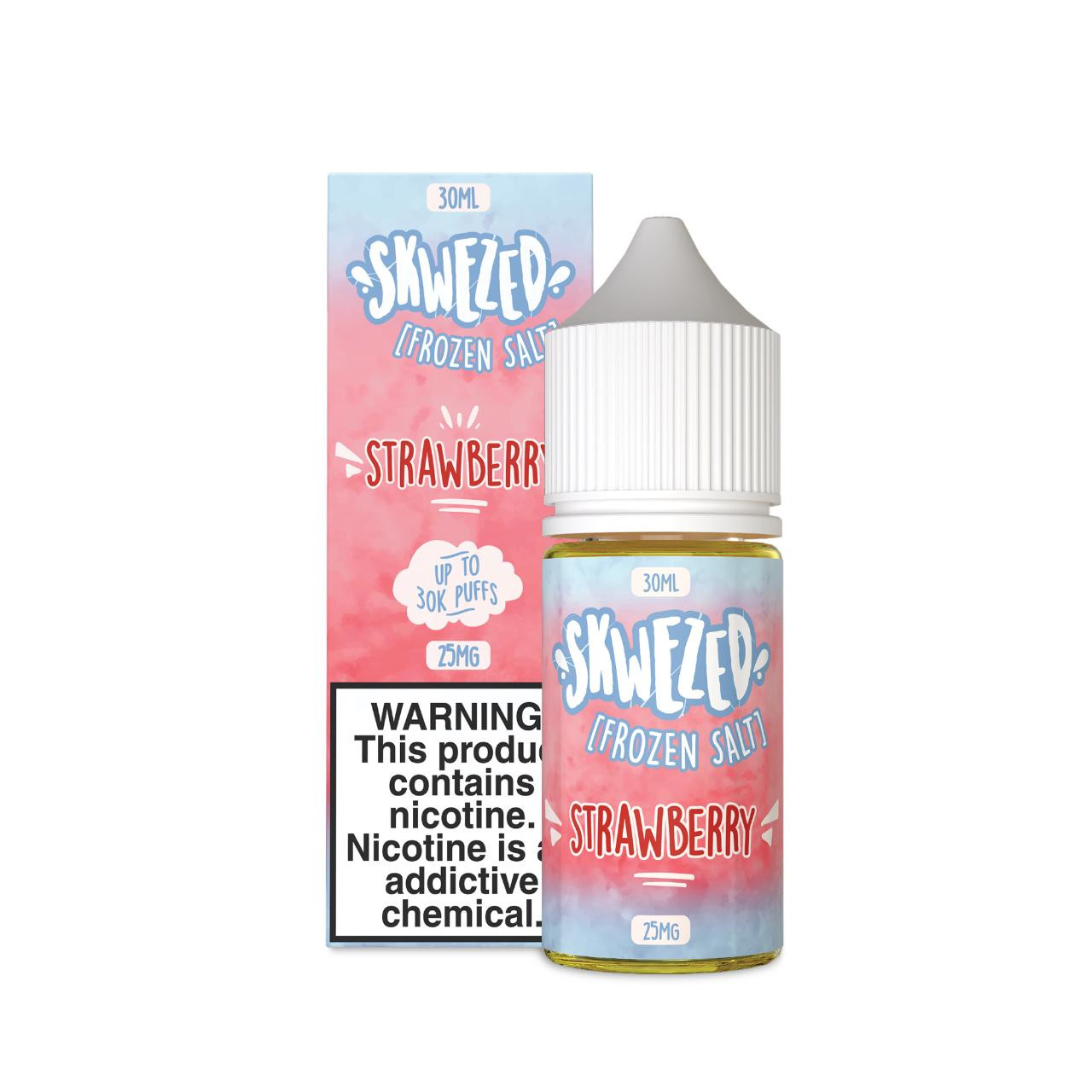 Skwezed Frozen Strawberry 30ml Salt E-Juice | EcmVape