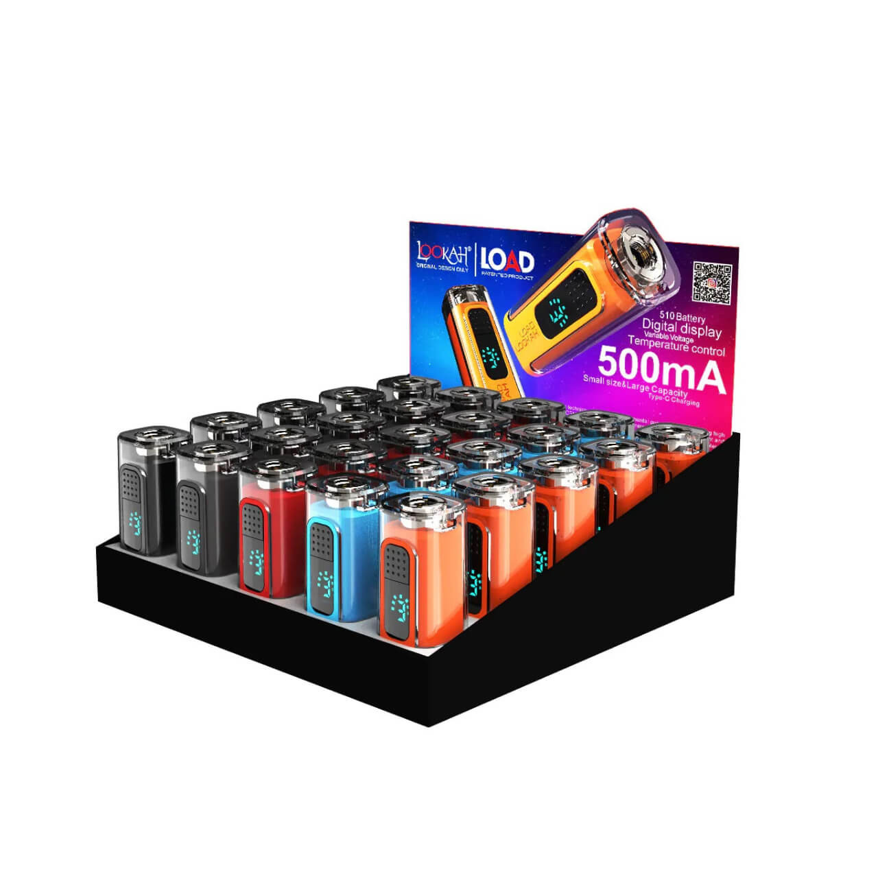 Shop Lookah Load 510 Battery Display - 25Pcs Online | EcmVape