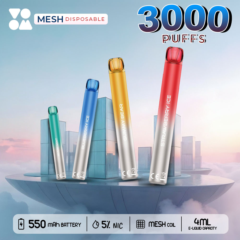 Shop Voom Mesh 3000 Puff Disposable Online | EcmVape