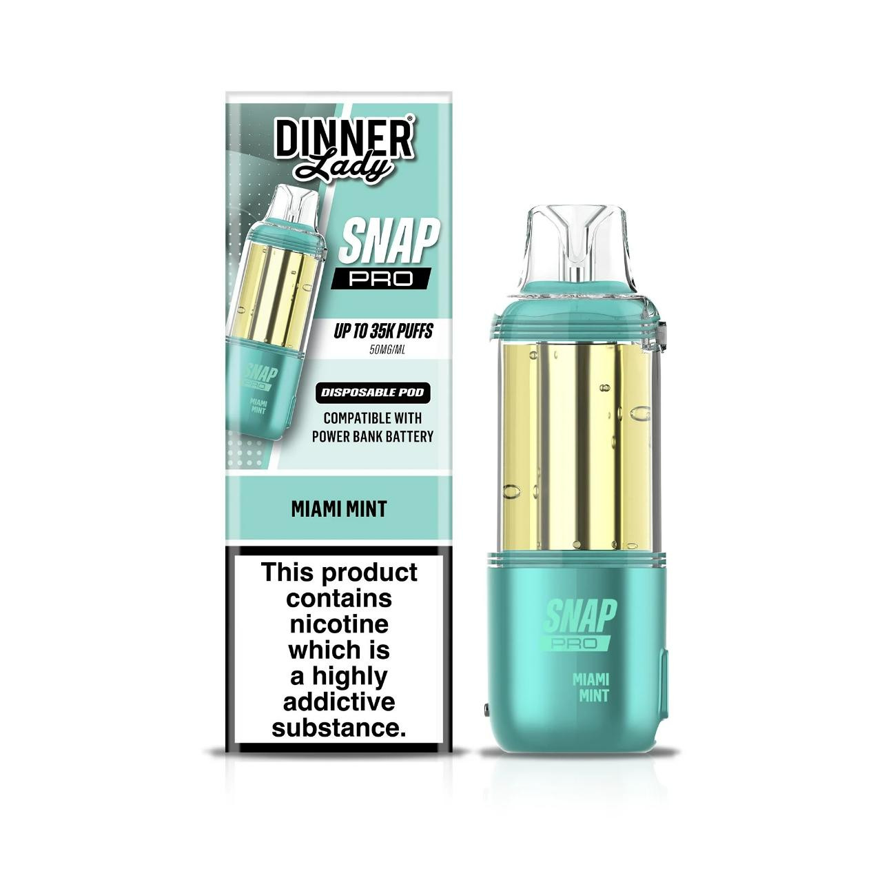 Dinner Lady Snap Pro 35K Pre-filled Replacement Pod (Pack of 1)