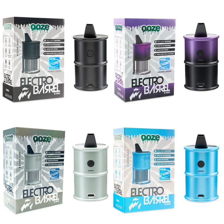 Buy Latest OOZE Electro Barrel E-Rig Online | EcmVape