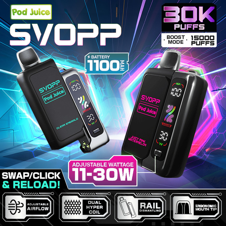 Buy OXBAR x Pod Juice Svopp Disposable Kit (30000 Puffs)