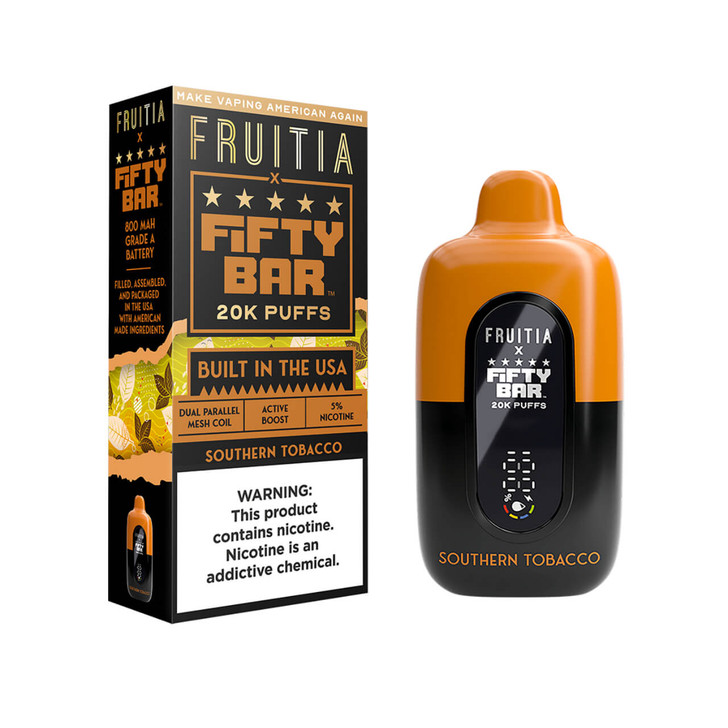 Fruitia x Fifty Bar Disposable Vape (20000 Puffs) | EcmVape
