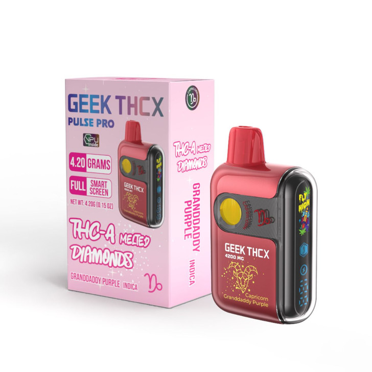 Geek THC-X Pulse Pro THC-A Melted Diamonds Disposable | 4.2G