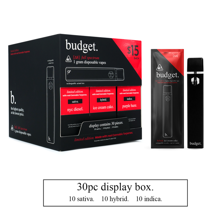 Buy Budget Limited Edition Starter Box (1G) Disposable | 30PK