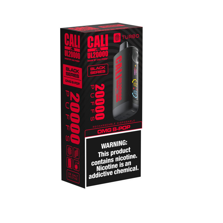 Get Cali UL20000 Black Series (20K Puffs) Disposable Online