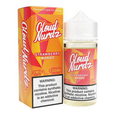 Shop Cloud Nurdz Strawberry Mango SyN 100ml E-Juice