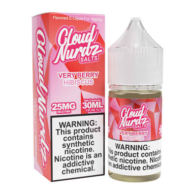 Buy Cloud Nurdz Salts Very Berry Hibiscus SyN 30ml E-Juice Online