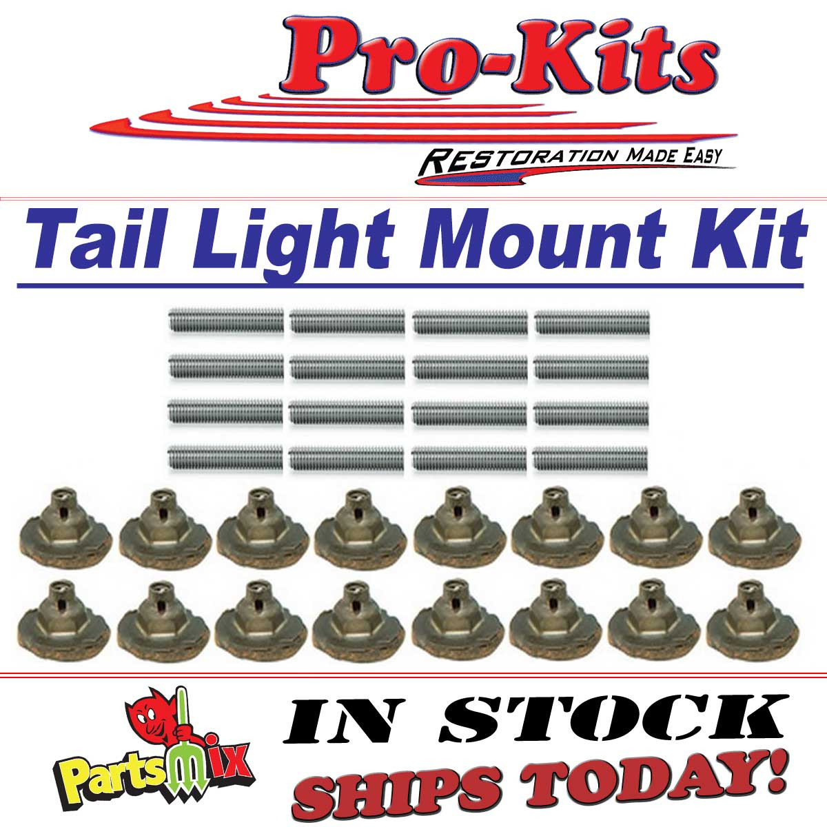 72 73 74 Dodge Challenger Tail Light Housing Mount Kit. - Partsmix LLC