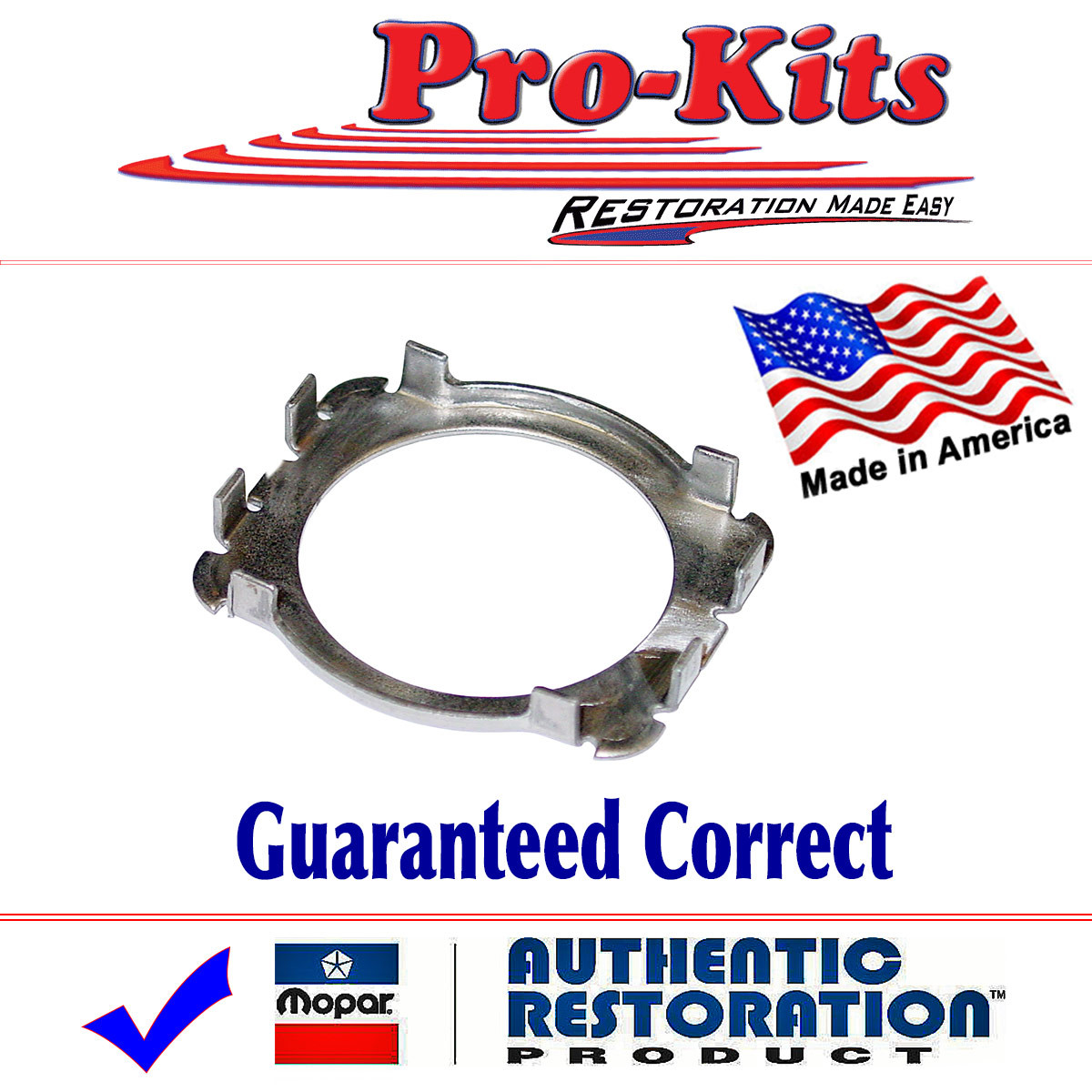 Steel Retainer for lower steering column swivel joint - Partsmix LLC