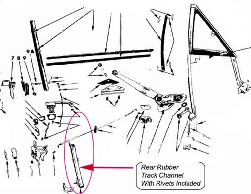 68 69 70 B-Body Charger GTX Coronet Roadrunner Hardtop Only, Window ...