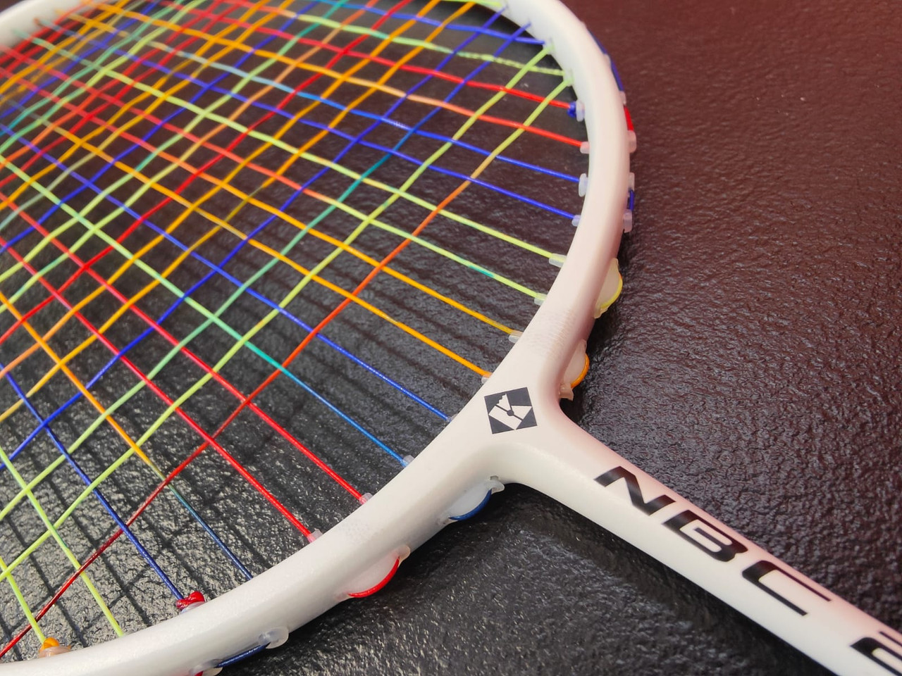 Badminton String - Repulsive - Li-Ning AP66 Rainbow (0.66mm) - NBC ...