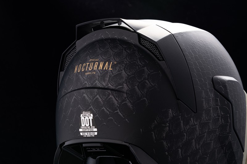 Icon Airflite™ Nocturnal Helmet Discount Moto Gear