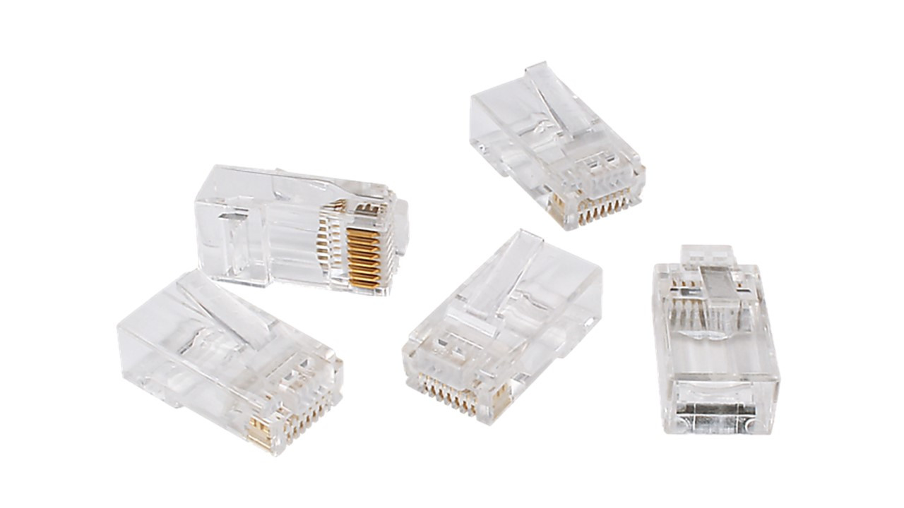 CAT6 Modular Plugs RJ45 - (Pk 100)