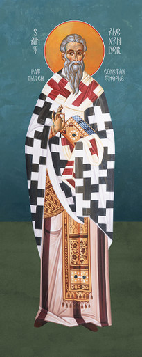 Icon of St. Alexander of Constantinople - 00STAC02