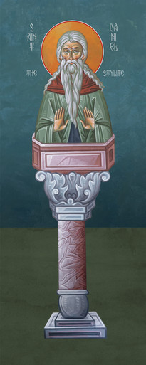 Icon of St. Daniel the Stylite - 00STDS02