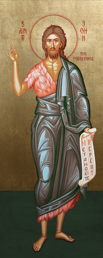 Icon of St. John The Forerunner and Baptist - 00STJB03
