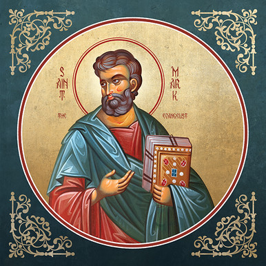 Icon of St. Mark the Evangelist - 21st c. - 00STME01
