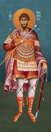 Icon of St. Theodore the Tyron - 00STTT01