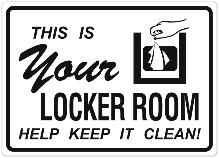 Your Locker Room Sign