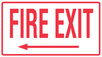 Fire Signs & Emergency Exit Signs for Sale | Allstate