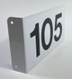 Projecting Room Number Sign - Allstate Sign & Plaque