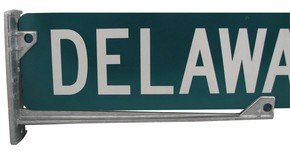 Street Sign Side Mount Post Bracket
