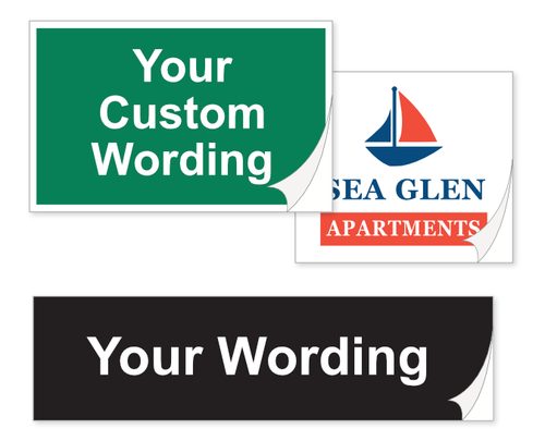 Custom Sticker Designer - Allstate Sign & Plaque