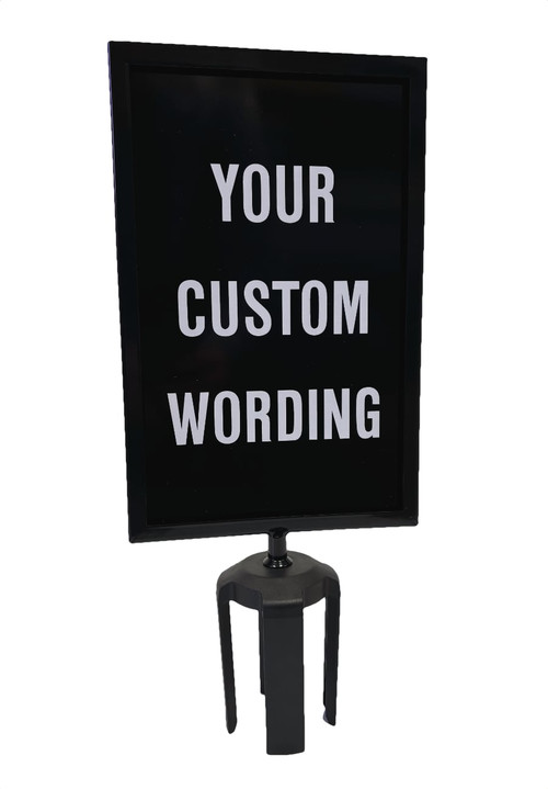 Queueway Sign - Allstate Sign & Plaque