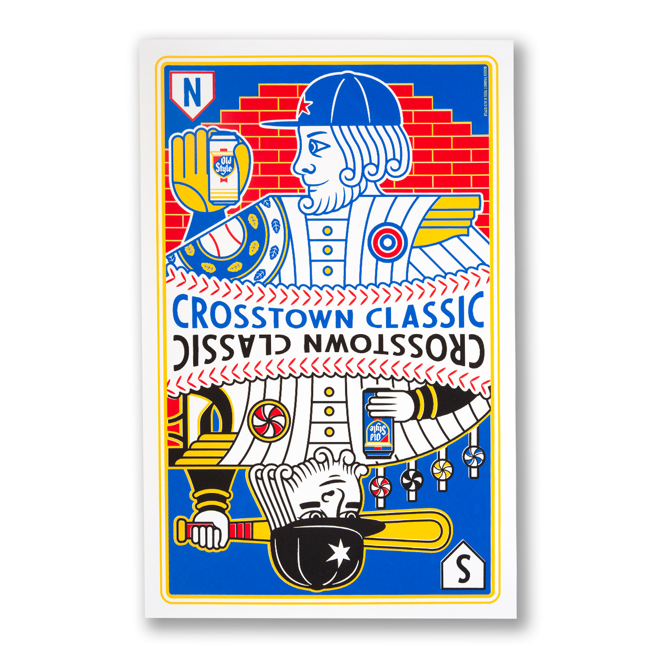 Crosstown Classic Printed Poster