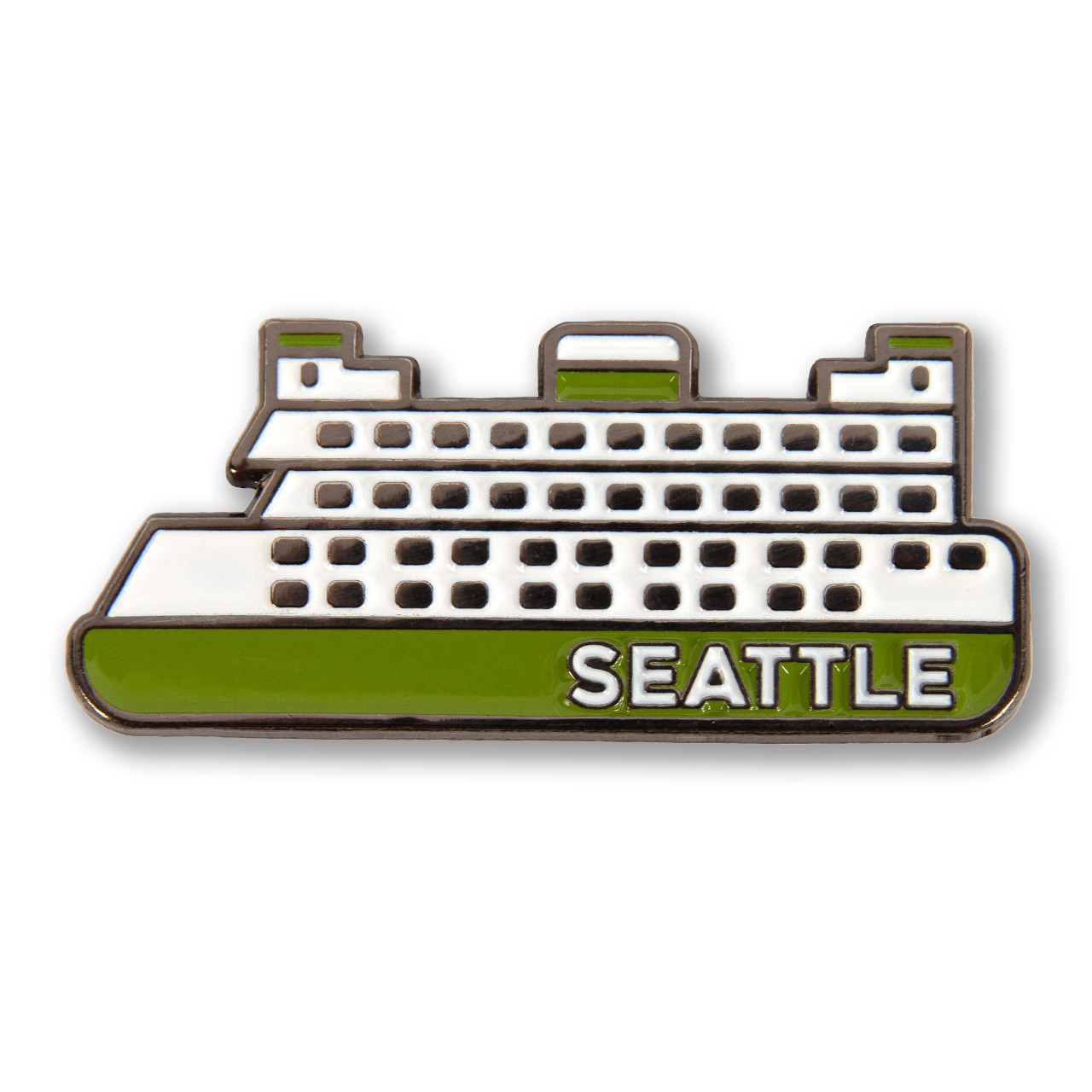 Puget Sound Ferry Enamel Pin