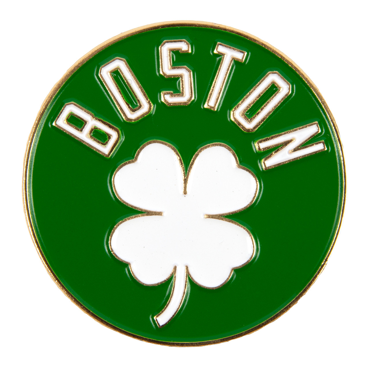 Boston Clover Enamel Pin