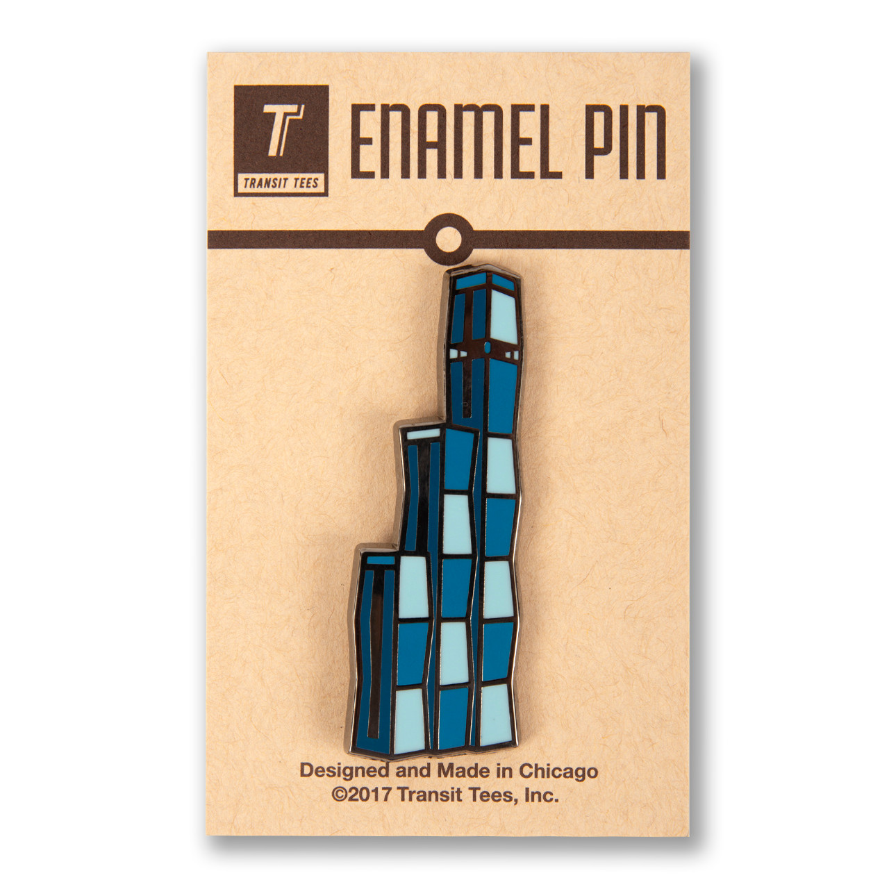 Saint Tower Enamel Pin