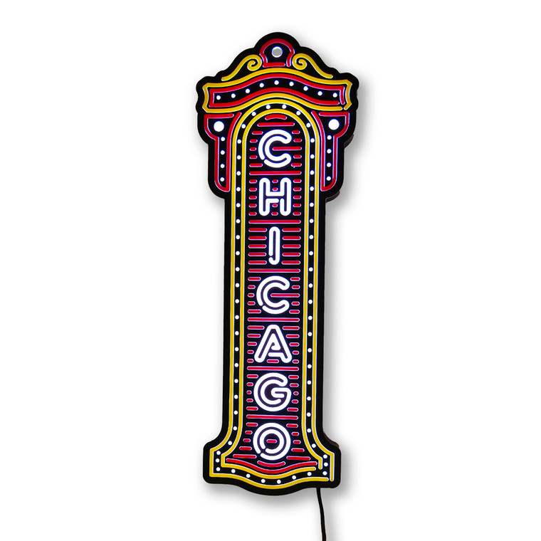 Chicago Theatre LED Sign