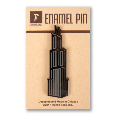 Chicago's Tallest Tower Enamel Pin
