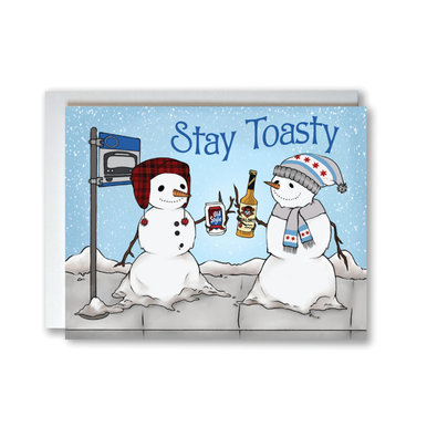 Stay Toasty - Greeting Card