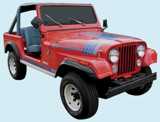 Renegade Decals & Strip Kits – CBJeep