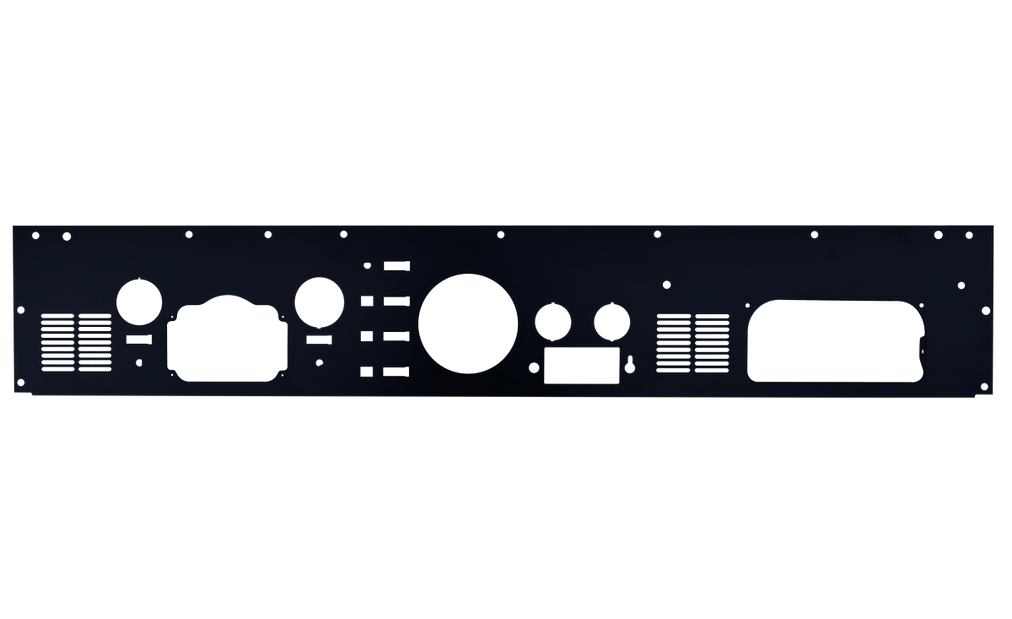 Jeep CJ Dash Panel 76–86 w/ Speaker Grilles